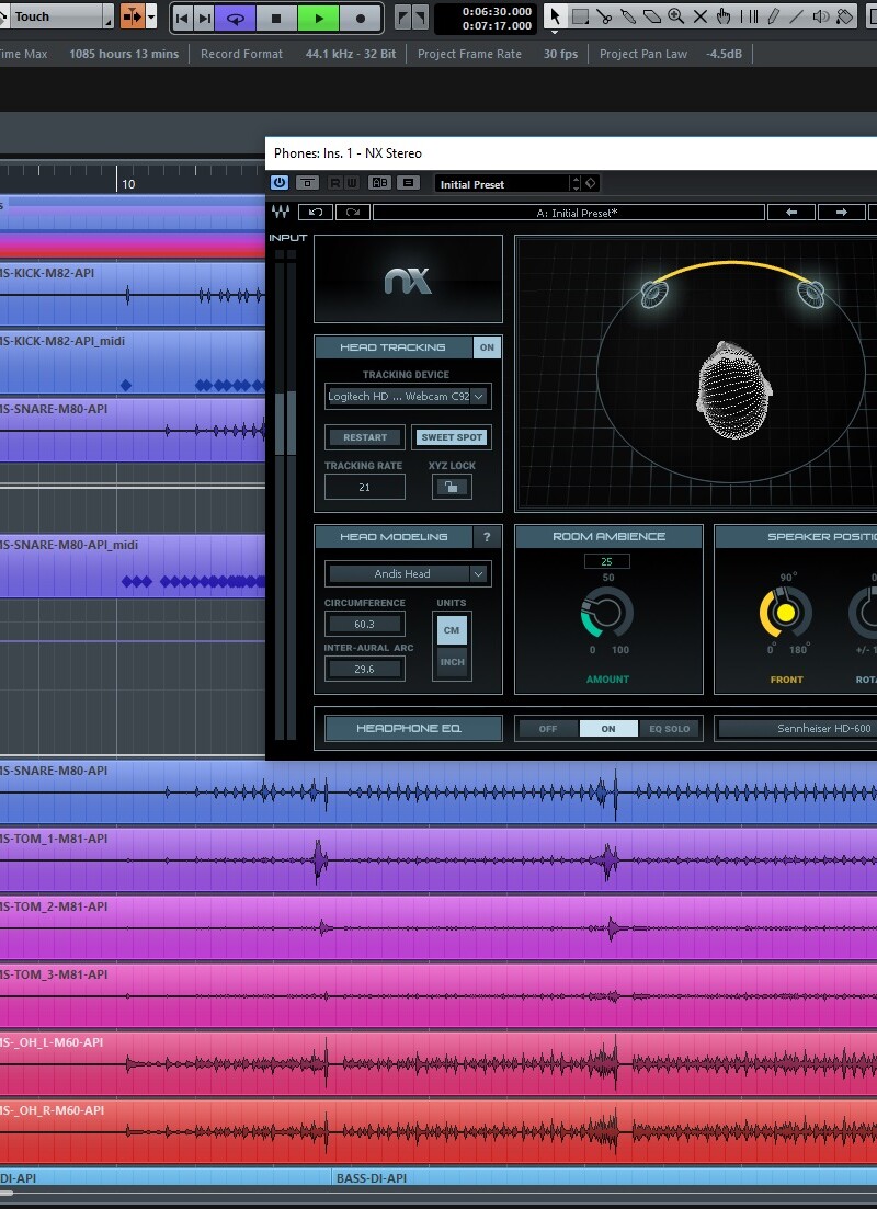 Waves NX Virtual Mixroom Plugin