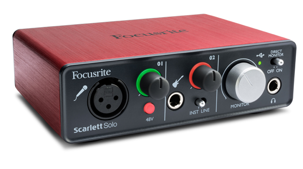 Focusrite Scarlet Solo interface