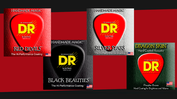 New DR Strings K3 Coated Range Available in the UK