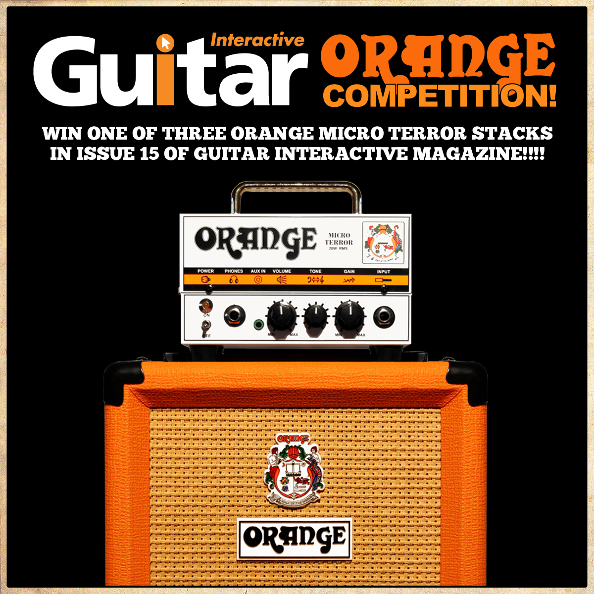 Orange Giveaway! 3 Micro Terror Stacks Up For Grabs!