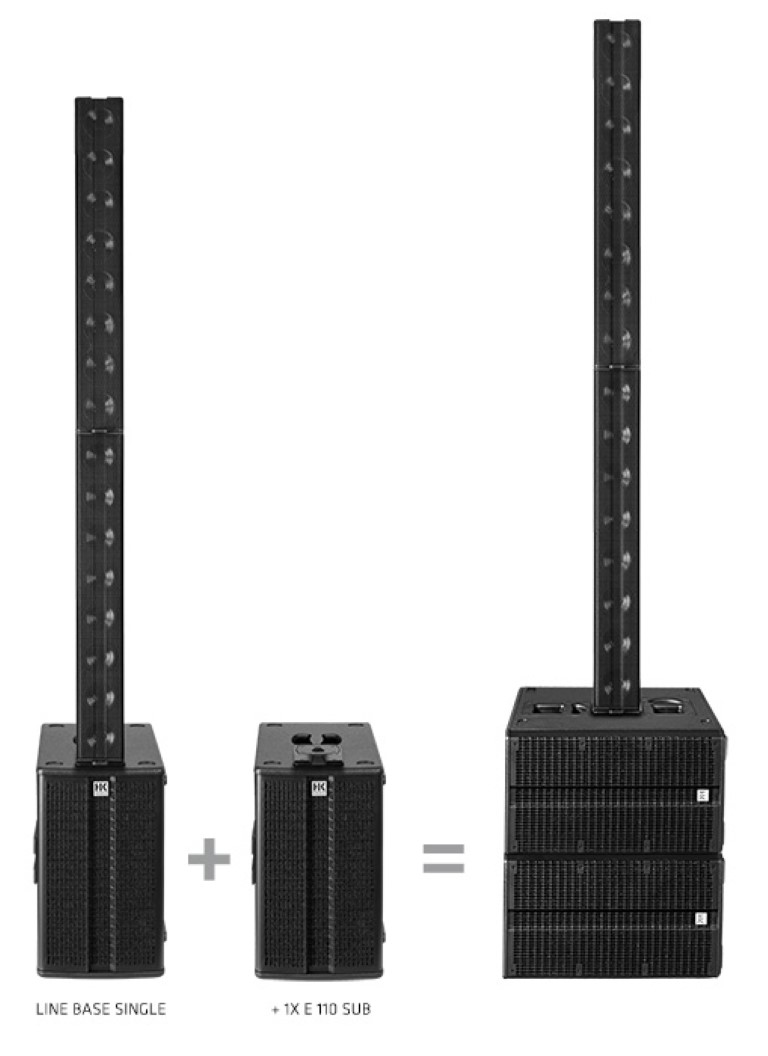 HK Audio Elements Line Base Single System